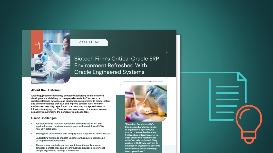 Major Biotech Firm’s Critical Oracle ERP Environment Refreshed with ...