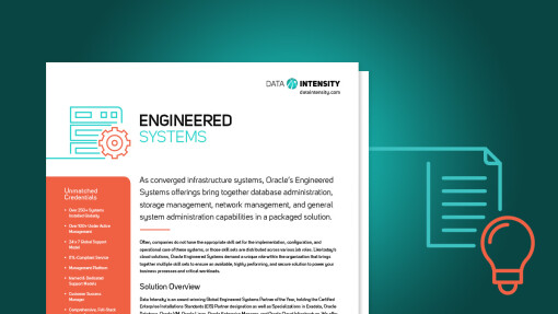 Engineered Systems - Data Intensity