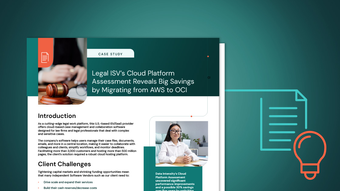 Legal SaaS Provider's Cloud Platform Assessment Reveals Big Savings by Migrating from AWS to OCI ...